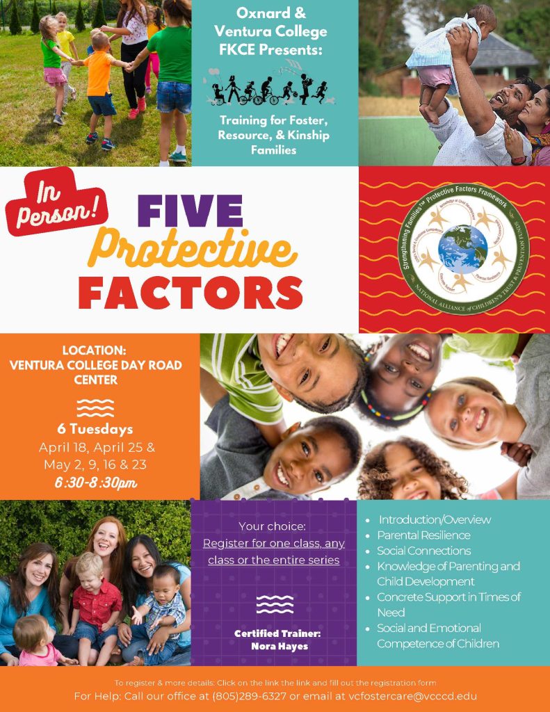 Five Protective Factors (6 Week Series) | Strengthening VC Families